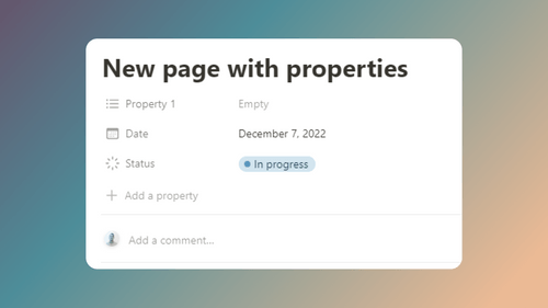 How To Add Properties To A Notion Page: Quick Tutorial (2024)